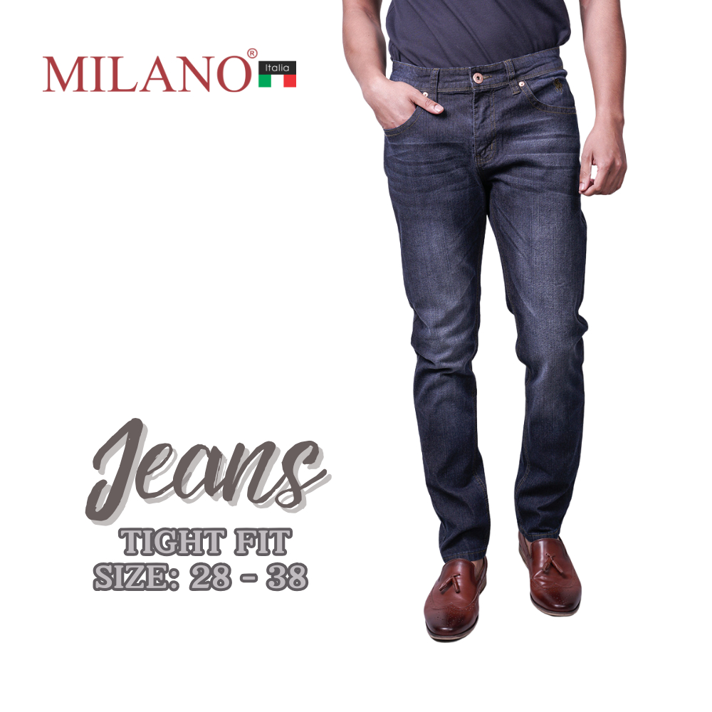 Milano Jeans L/Pants Tight Fit 81171181912 CLERANCE STOCK | Shopee Malaysia