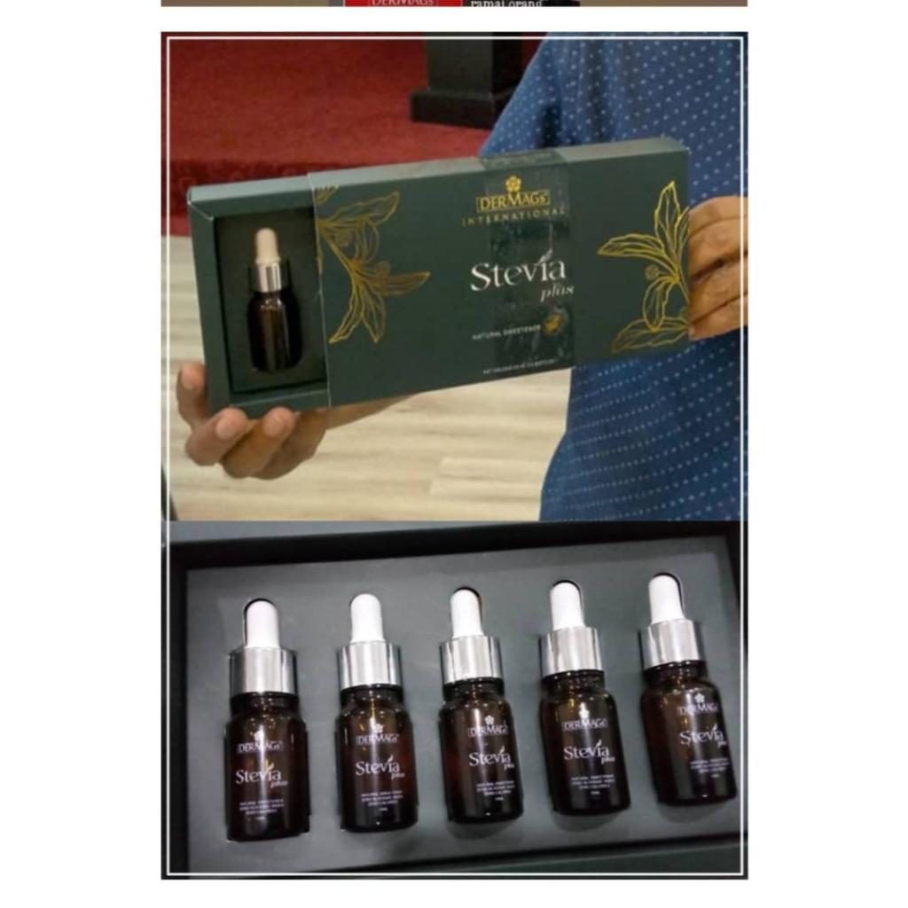 𝗦𝗧𝗘𝗩𝗜𝗔 𝗣𝗟𝗨𝗦 Pengganti gula - Natural Sweetener Sugar blocker - 𝗗𝗘𝗥𝗠𝗔𝗚𝗦 ...