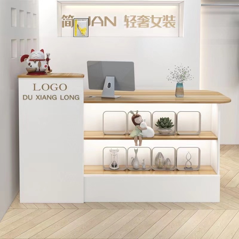 Modern SimpleCashier counter clothing store front desk women's clothing ...