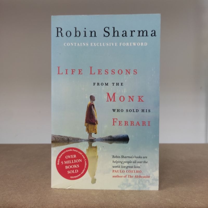 Life Lessons From The Monk Who Sold His Ferrari - Robin Sharma | Shopee ...