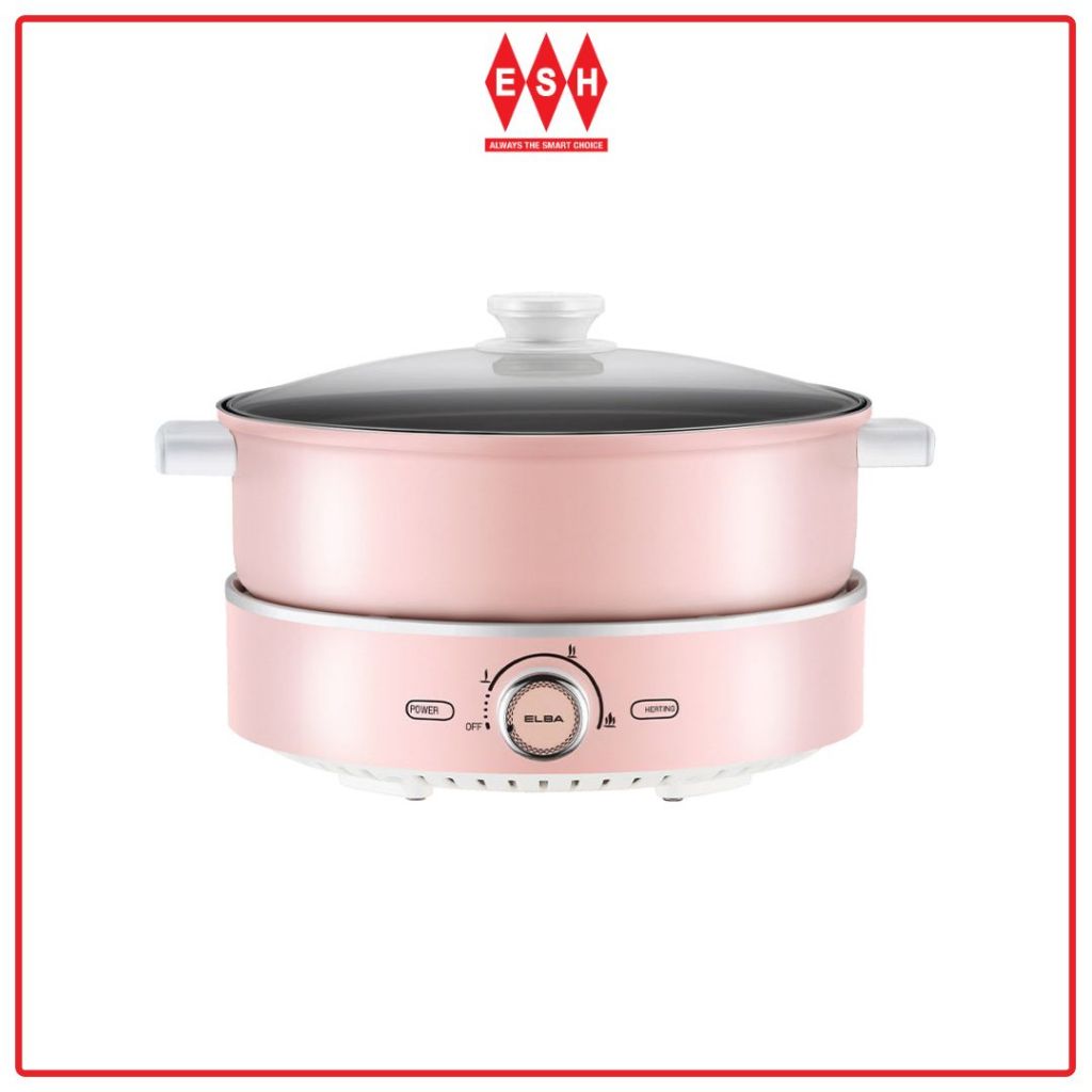 Elba EMC-K5015(PK) 5L 1500W Multi Cooker with Grill (Pink) | ESH ...