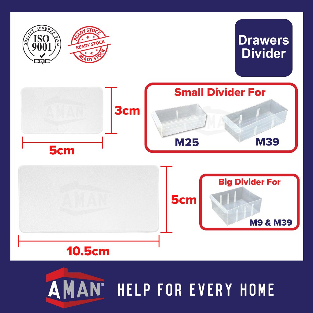 Divider Pieces Partition Multi-Uses Cabinet Spare Part Drawer Storage ...