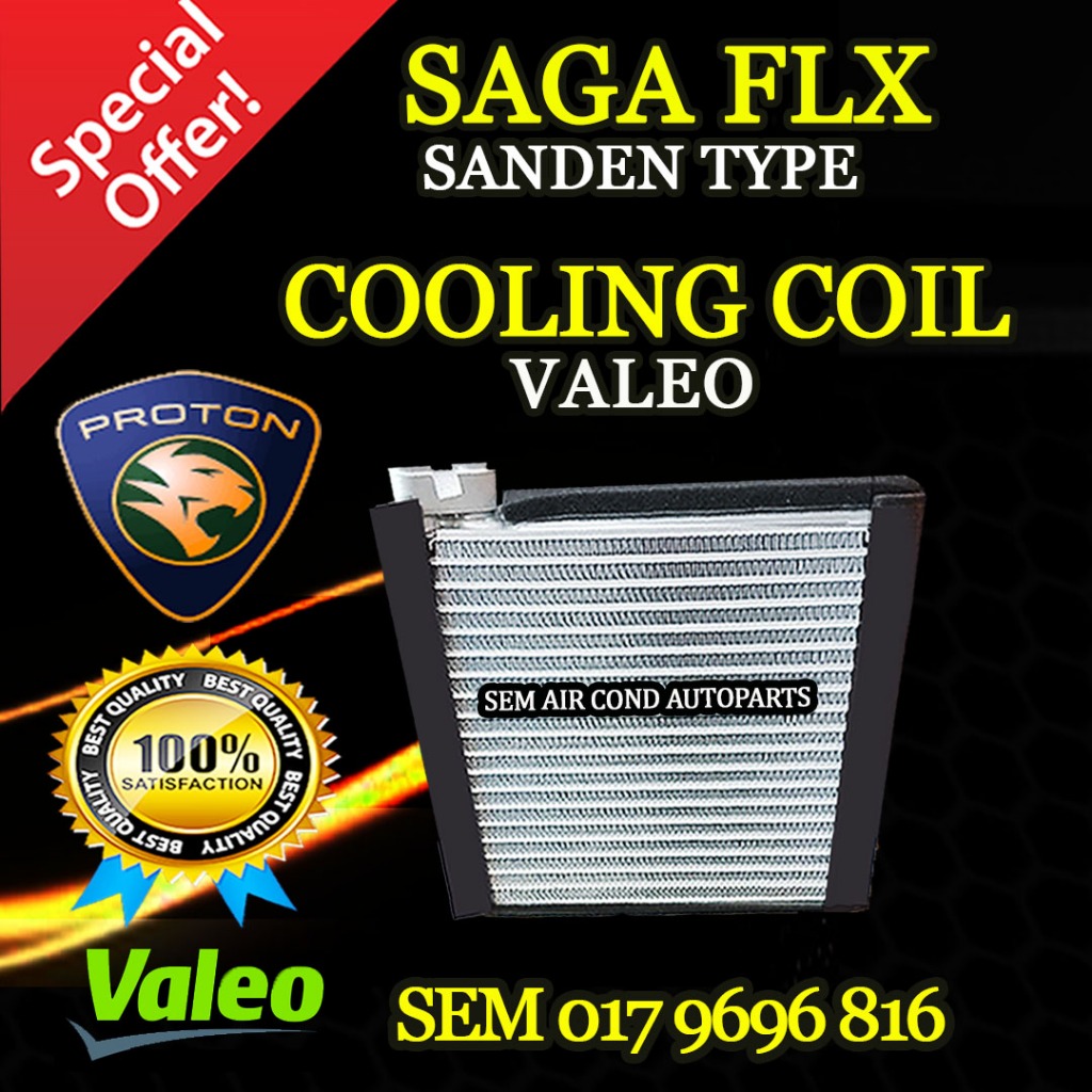 PROTON SAGA FLX VALEO SANDEN SYSTEM COOLING COIL/ EVAPORATOR (CAR AIRCOND SYSTEM) | Shopee Malaysia