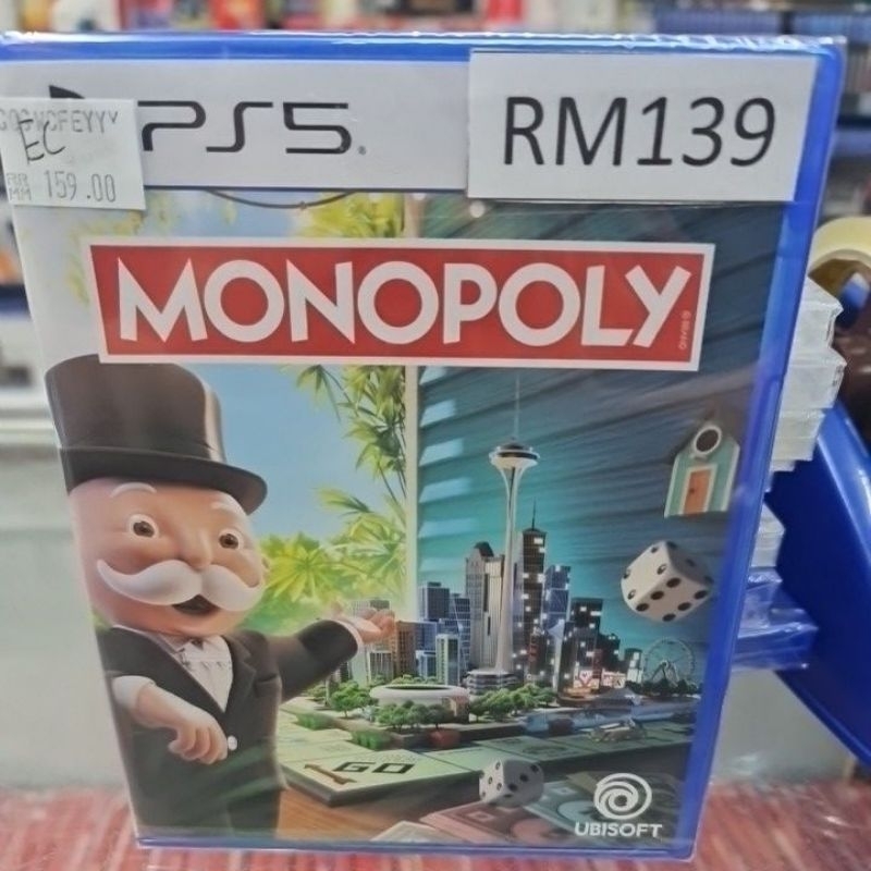 ps5 monopoly English Chinese r3 new and sealed rm139 same as in the ...