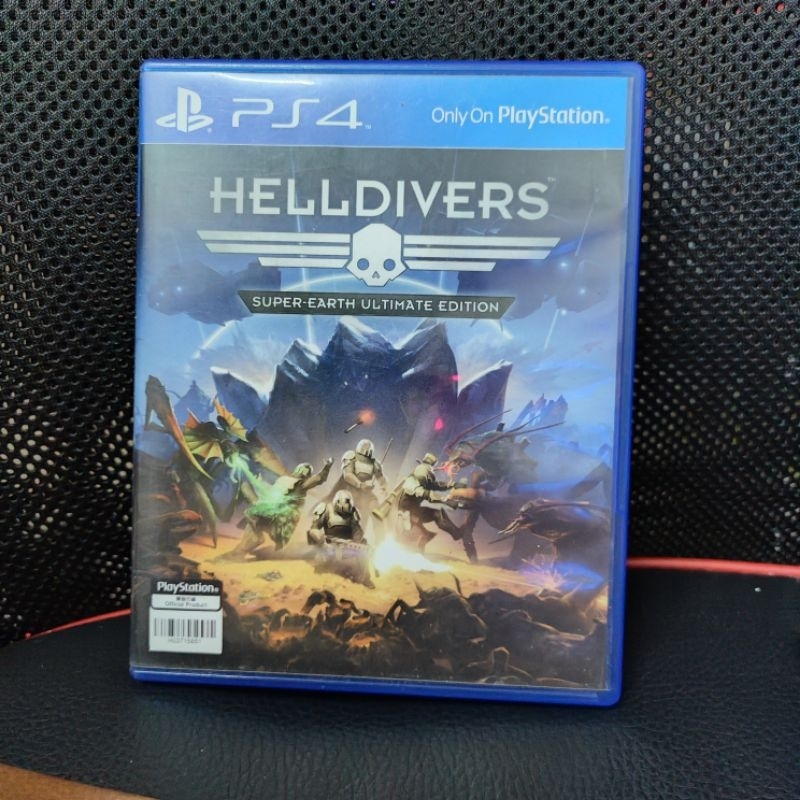 helldivers ps4 used game region r all | Shopee Malaysia