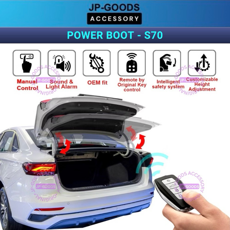 Proton S70 Plug & Play Power Boot Electric Auto Rear Boot Tailgate ...