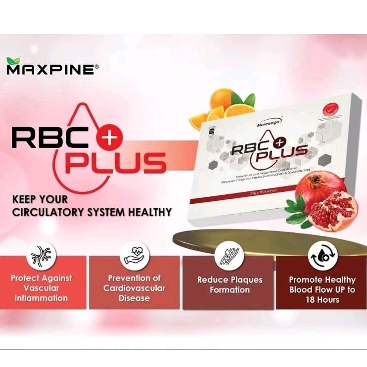 Maxpine RBC Plus Heart & Blood Healthy 改善心脏和血管 | Shopee Malaysia