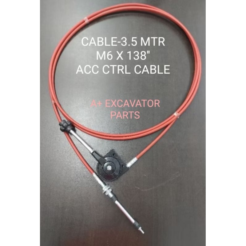 CABLE-M6*3.5M (1SET) ACCELERATOR CABLE C/W HANDLE (M6 X 138'') | Shopee ...