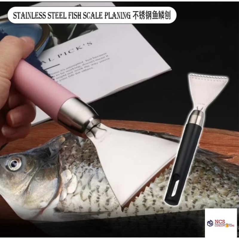 Fish Scaler Planer 304 Stainless Steel Kitchen Fish Scaler Portable ...