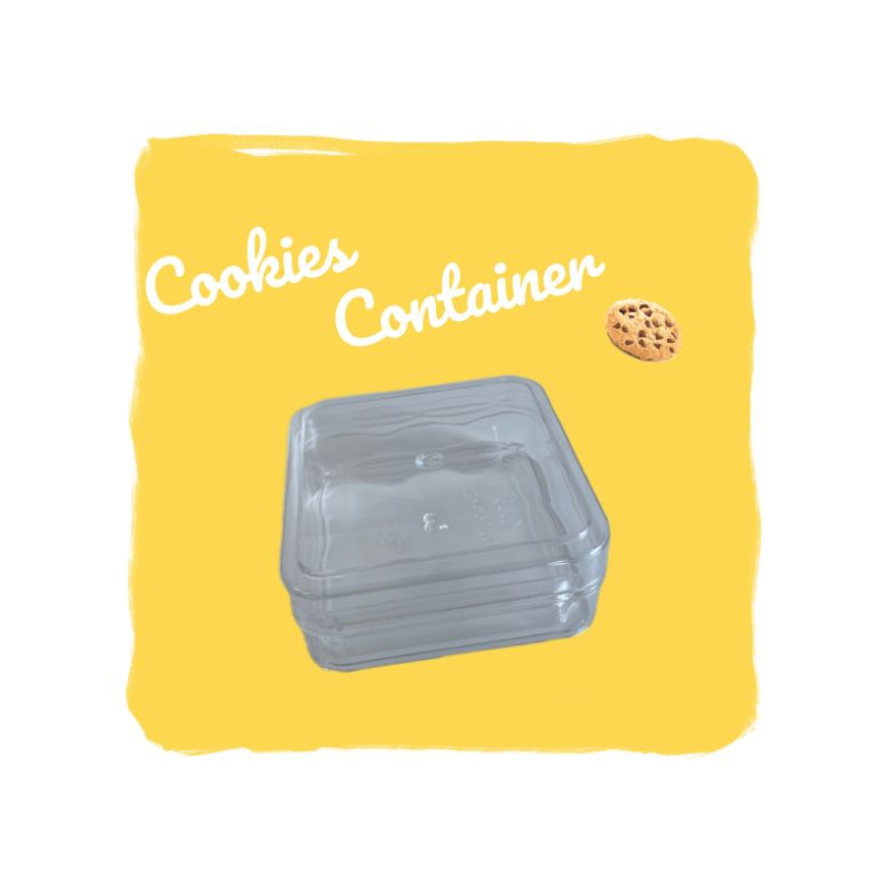 [Ready Stock] SP017 Plastic Container Transparent Square FF2711 Balang ...
