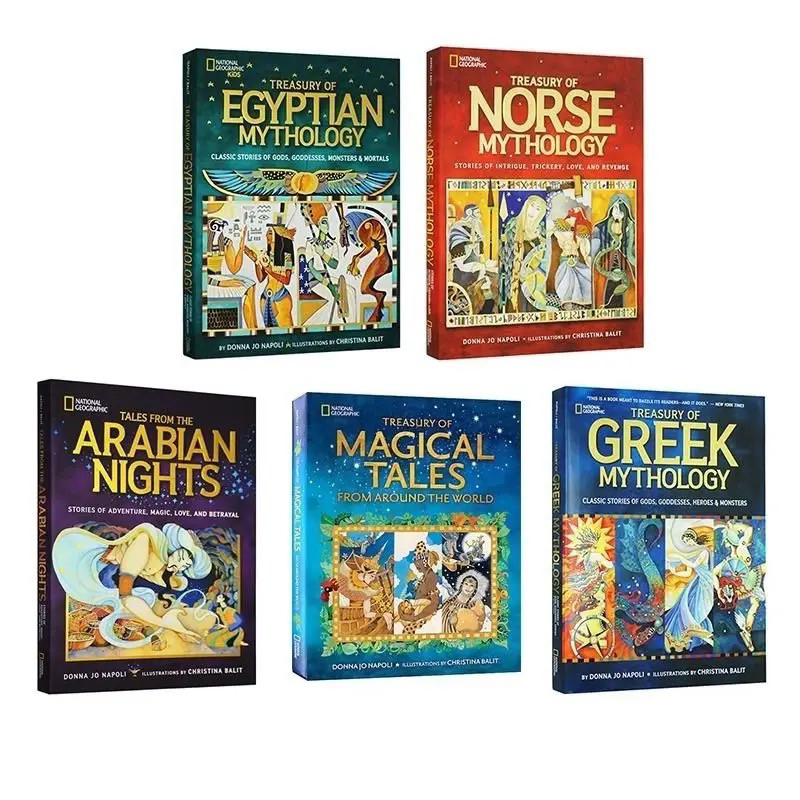 In stock at Johor"Treasury of Egyptian/Greek Mythology/Arabian nights ...