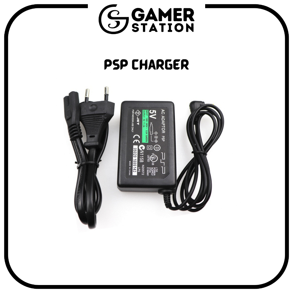 PSP Charger Adapter 1000 2000 3000 AC Power PlayStation Portable Game ...