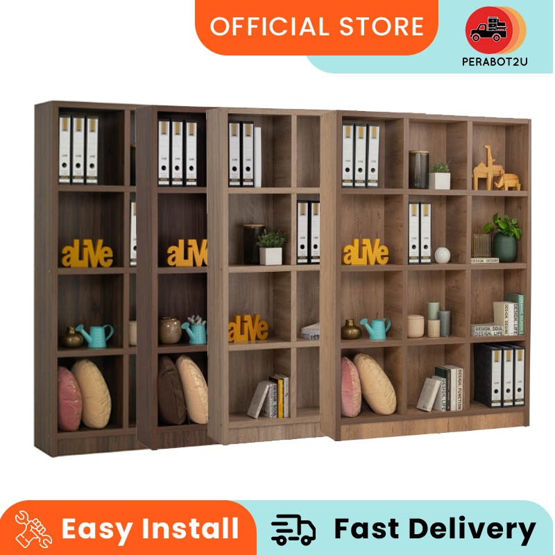 P2U DAVE 12C File Cabinet /File Rack /4 Tier Book Rack /Display Cabinet ...
