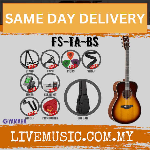 Yamaha FS-TA TransAcoustic Concert Acoustic Electric Guitar - ( FSTA ...