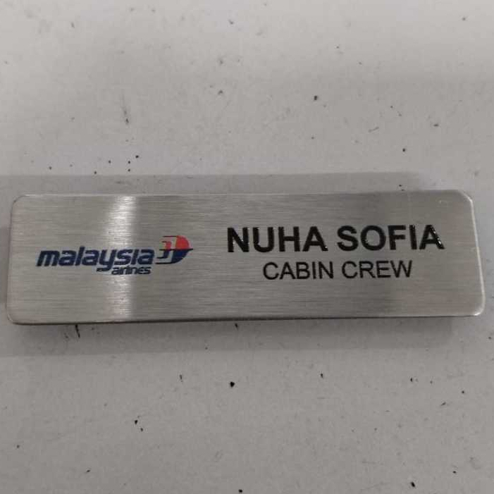 name tAG MALAYSIA AIRLINES;NAMETAG MALAYSIA AIRLINES NAME TAG CABIN ...