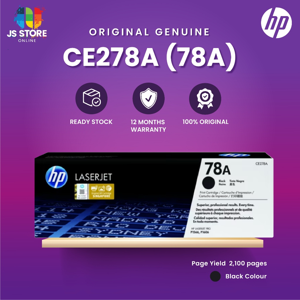 [🎁HOT DEAL🎁]ORIGINAL HP 78A CE278A 278A Black LaserJet Toner Cartridge ...