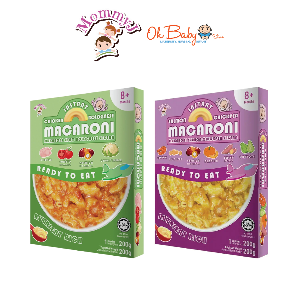 MommyJ Instant Macaroni 200g 8month+ (HALAL) | Shopee Malaysia