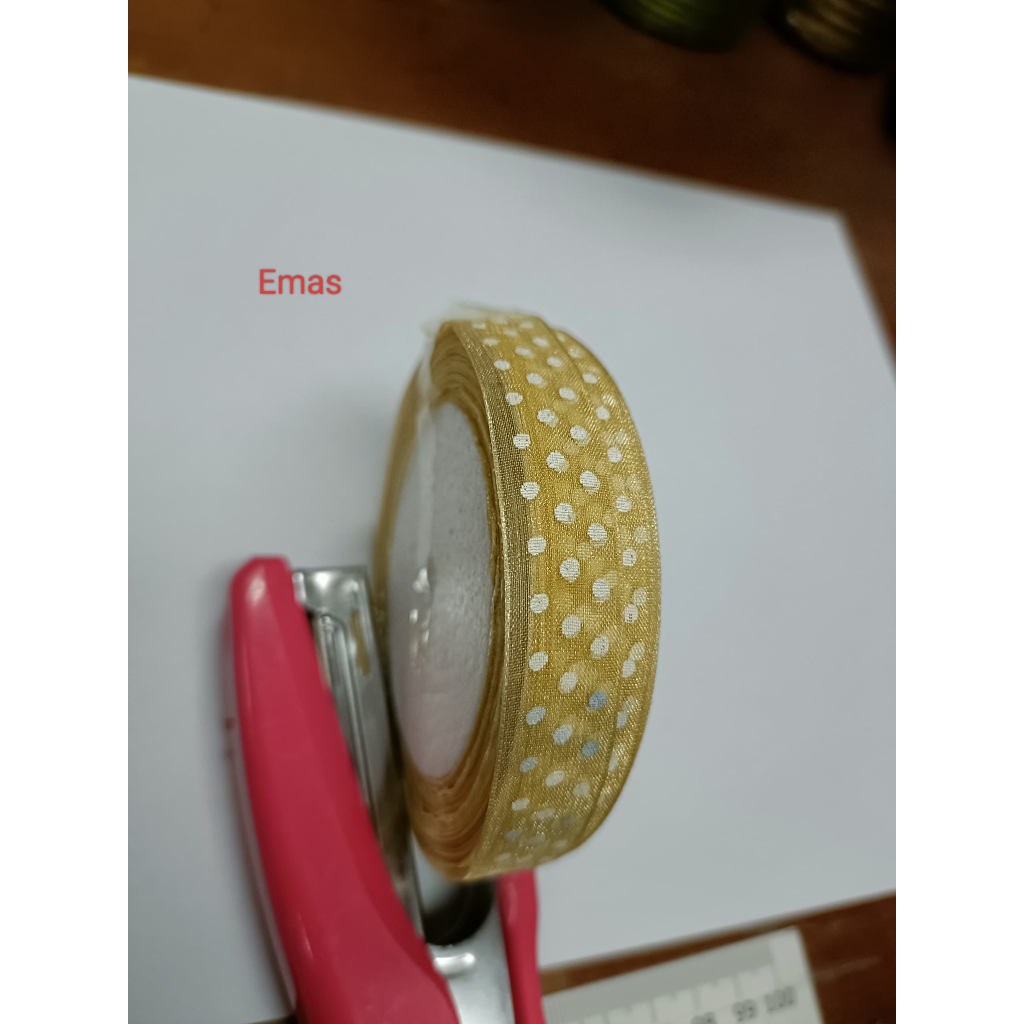 [READY STOCK] Net 0.5inch 1cm 25 yds Ribbon Net (R35 )(1gulung ) AHZ ...