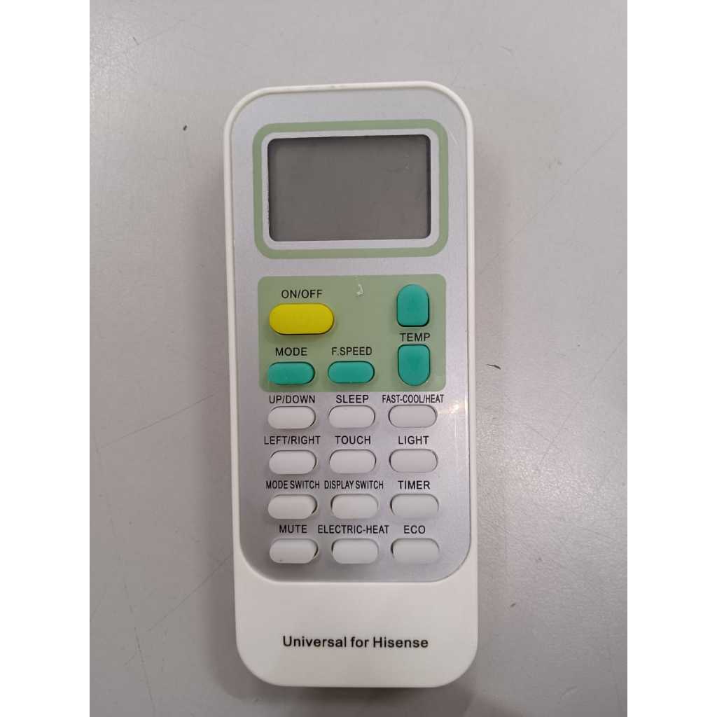 AIRCOND HISENSE MULTI REMOTE CONTROL | Shopee Malaysia