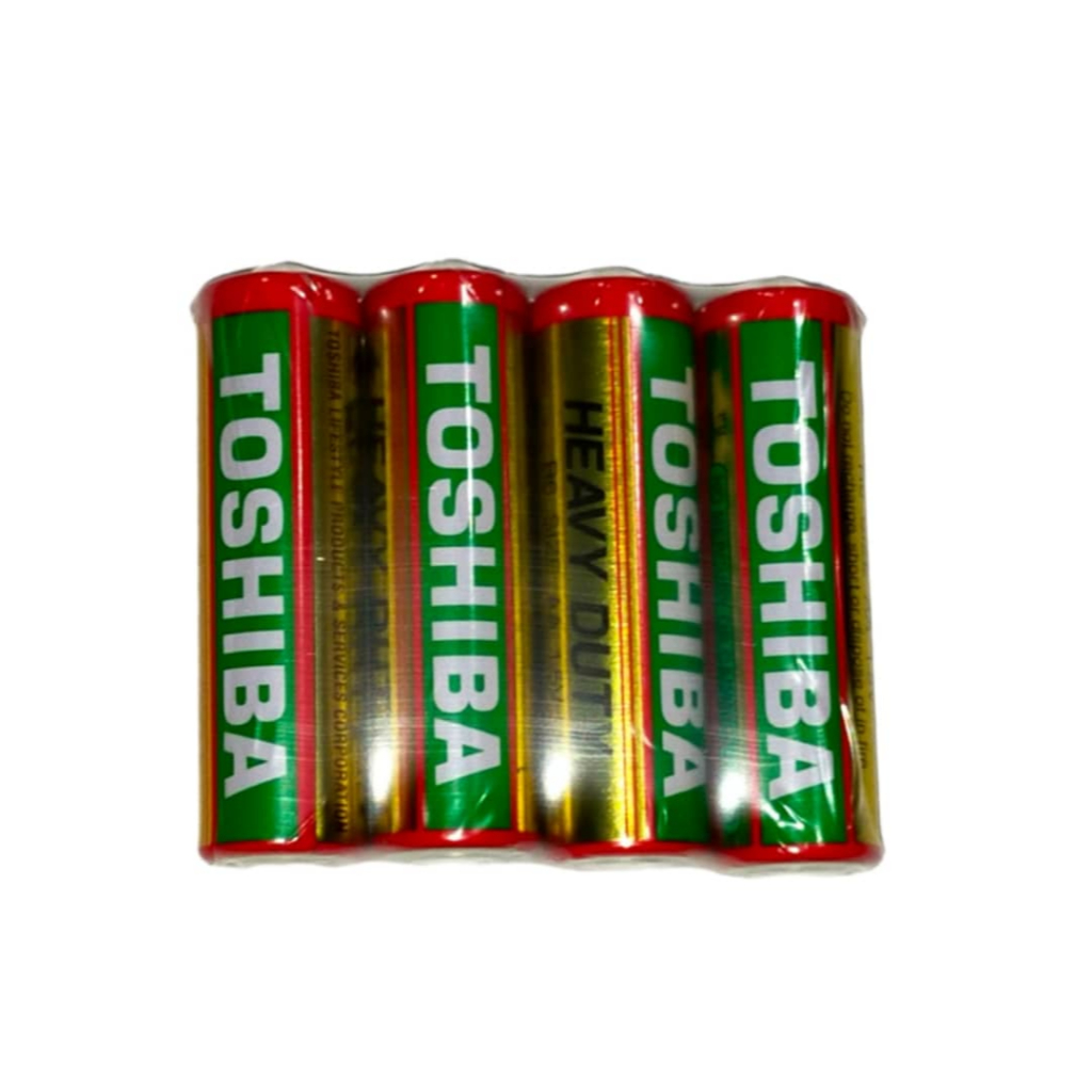 ORIGINAL TOSHIBA AA BATTERY (1.5V) HEAVY DUTY (1 CARD / 4 PCS) | Shopee ...