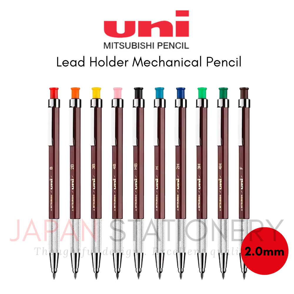 Uni Mitsubishi Mechanical Pencil Lead Holder 2.0mm MH500 | Shopee Malaysia