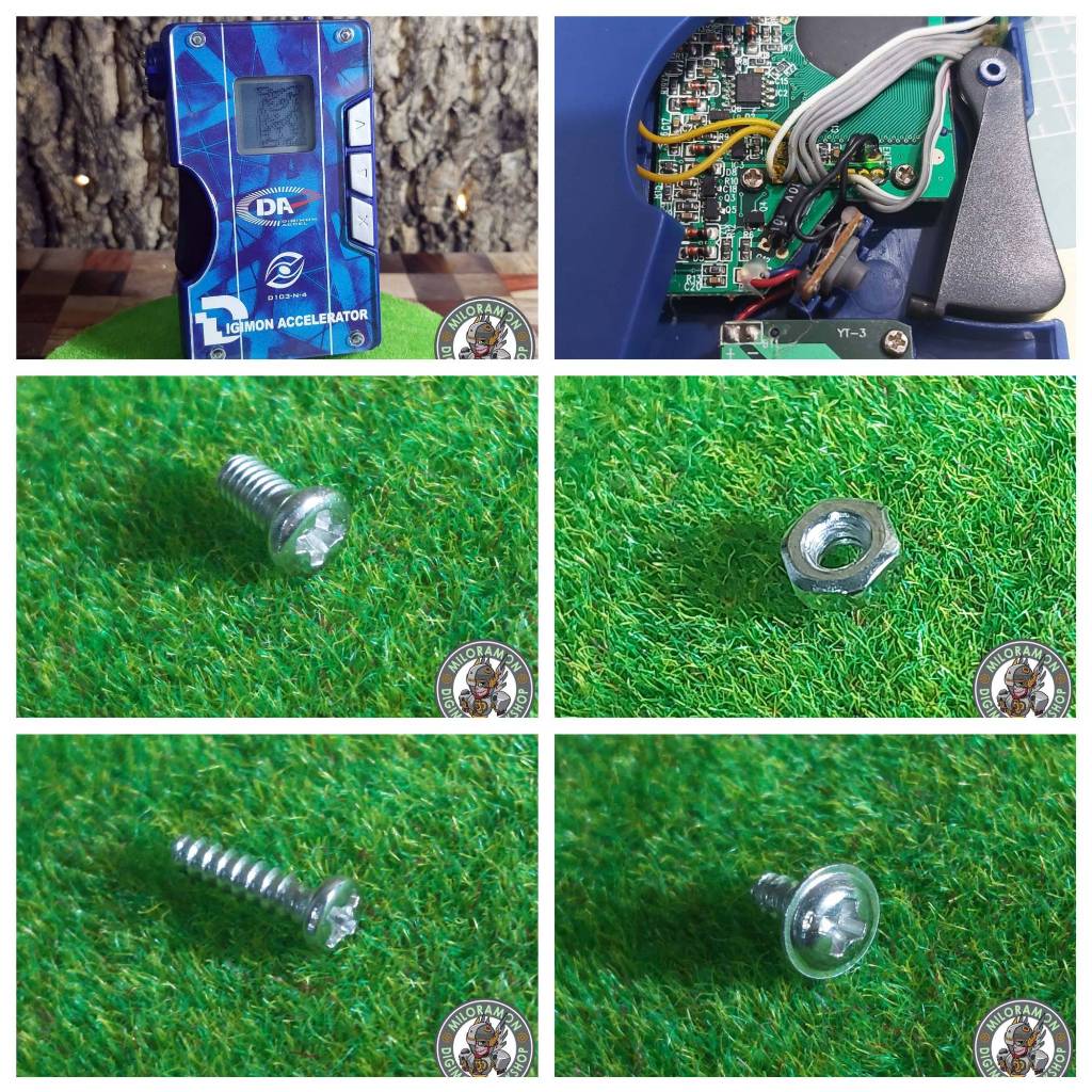[ACCEL] Brand new Digimon ACCEL 2005 replacement and compatible screws ...