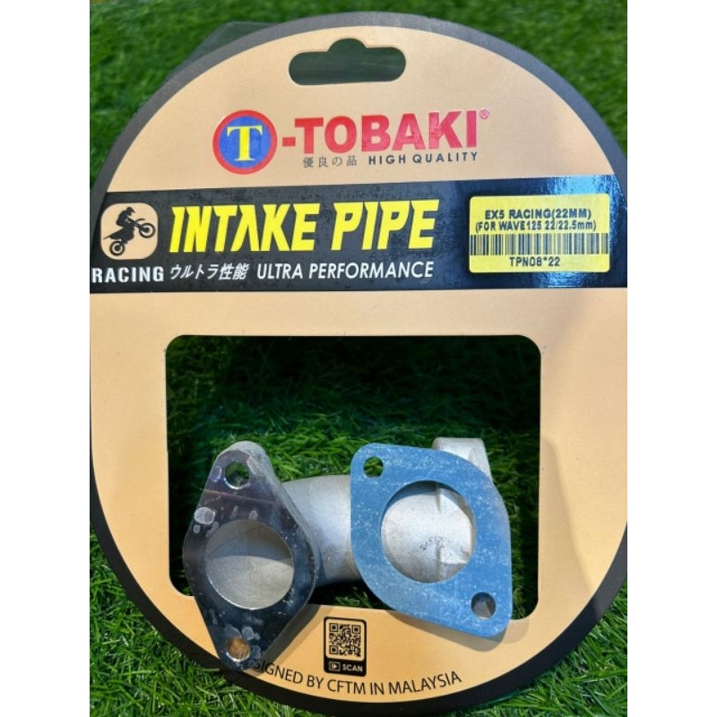 TOBAKI RACING INTAKE PIPE EX5 22MM (FOR W125 22/22.5MM) | Shopee Malaysia
