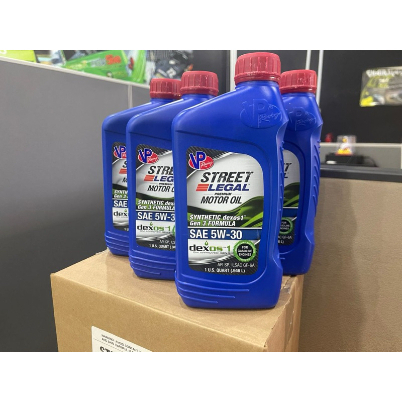 Dexos 5W30 – VP Street Legal Synthetic Formula Dexos 1 API SP (GF-6A ...