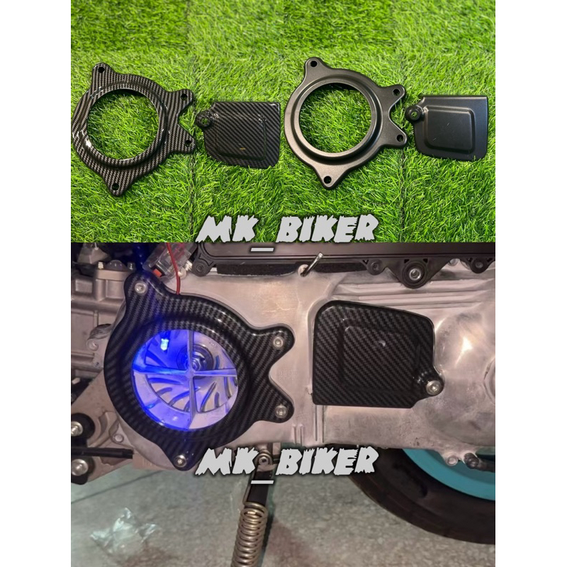 NVX155 V2 NMAX V2 CVT COVER TRANSPARENT WITH LED CVT ENGINE COVER SET ...