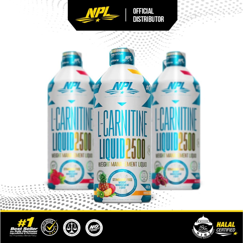 NPL L-Carnitine Liquid 2500 480ml – Fat Burner ,Weight loss, Energy ...