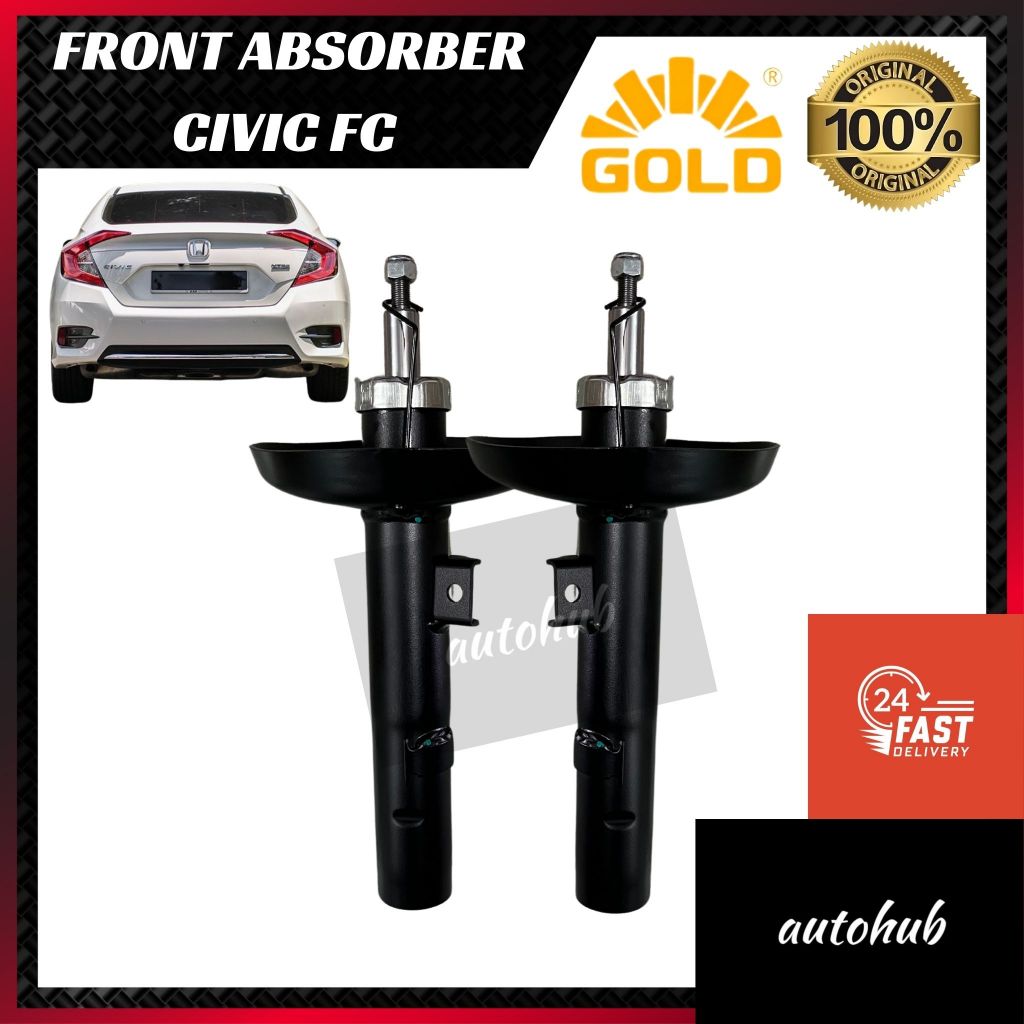ORIGINAL GOLD Honda Civic TEA Civic FC Front Absorber Heavy Duty GAS ...