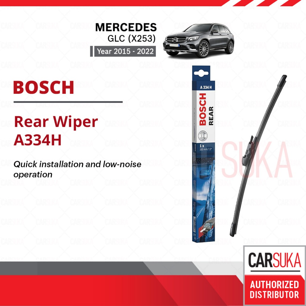 BOSCH A334H 13” rear wiper for Mercedes-Benz GLC X253 (2015 - 2022 ...
