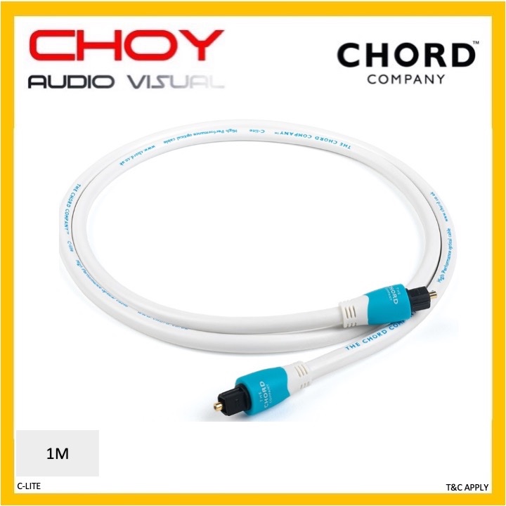 Chord C-Lite Digital Optical Audio Interconnect 1M | Shopee Malaysia