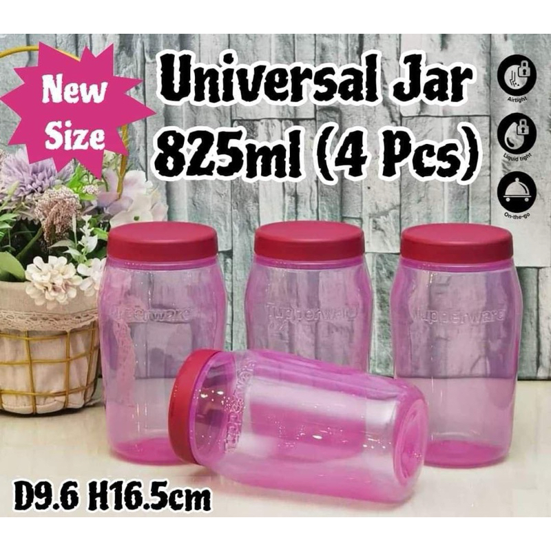 Tupperware Universal Jar 825mL Ready Stock (1pc) | Shopee Malaysia