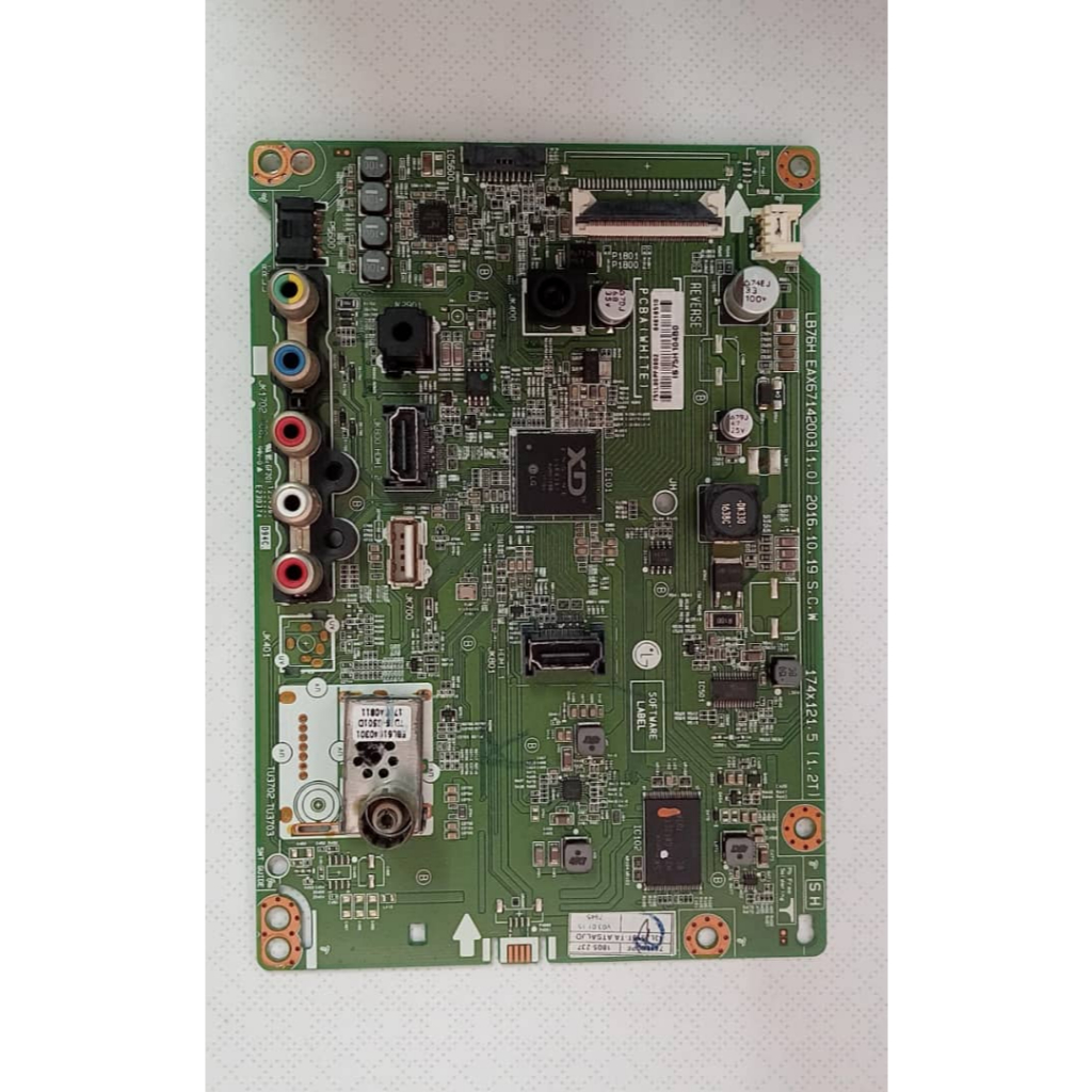 LG 43LJ510T : ALL IN ONE BOARD, TCON, BUTTON, SPEAKER, STAND & RIBBON | Shopee Malaysia