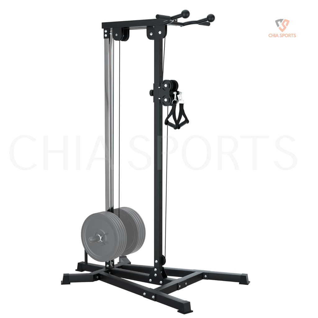 Plate loaded Single Stack Dual Pulley Machine Adjustable Cable ...