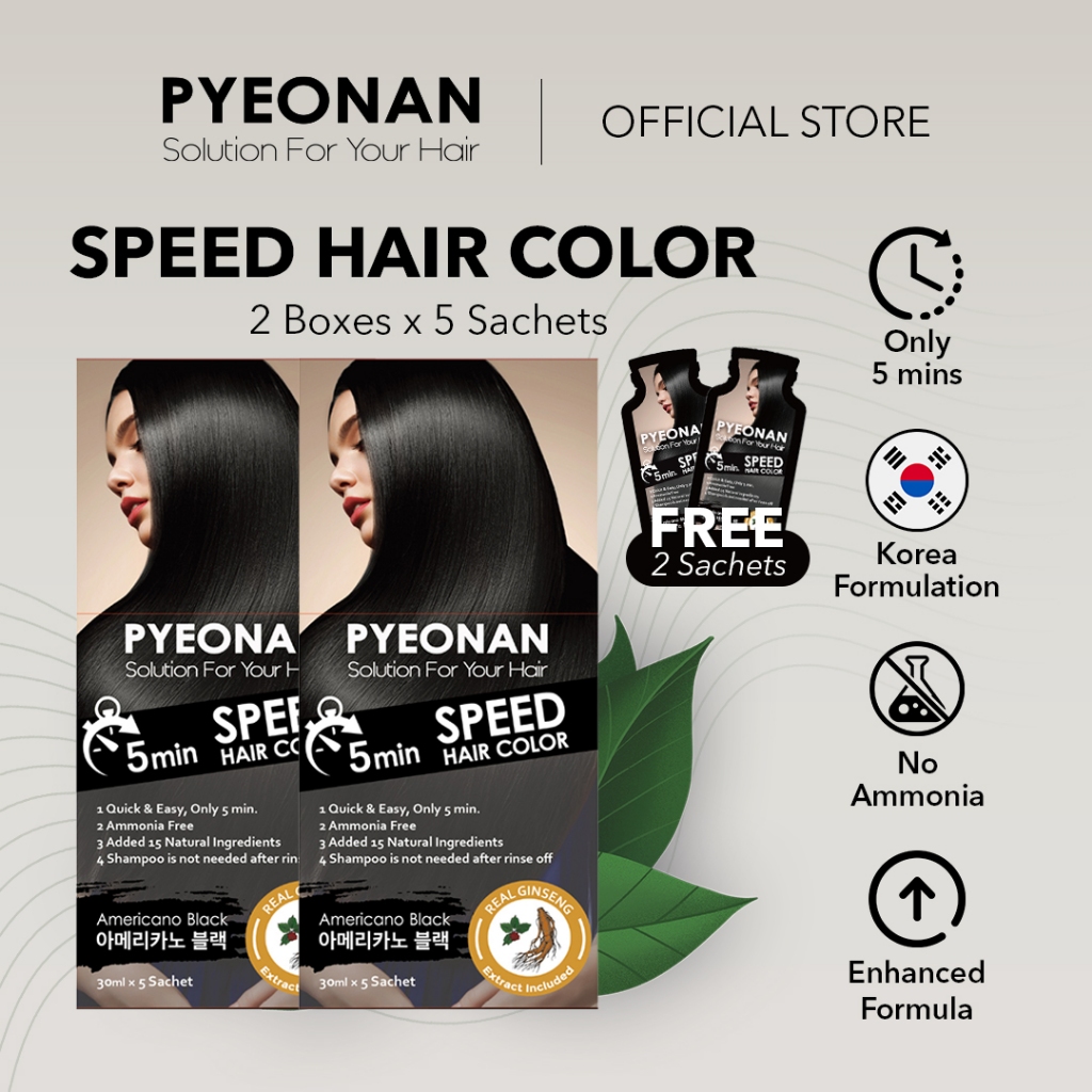 PYEONAN Speed Hair Color Bundle Set | Shopee Malaysia