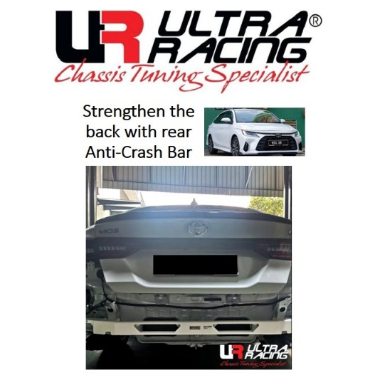 Toyota Vios AC100 2023 Rear Anti-Collision Crash Intrusion Vehicle ...