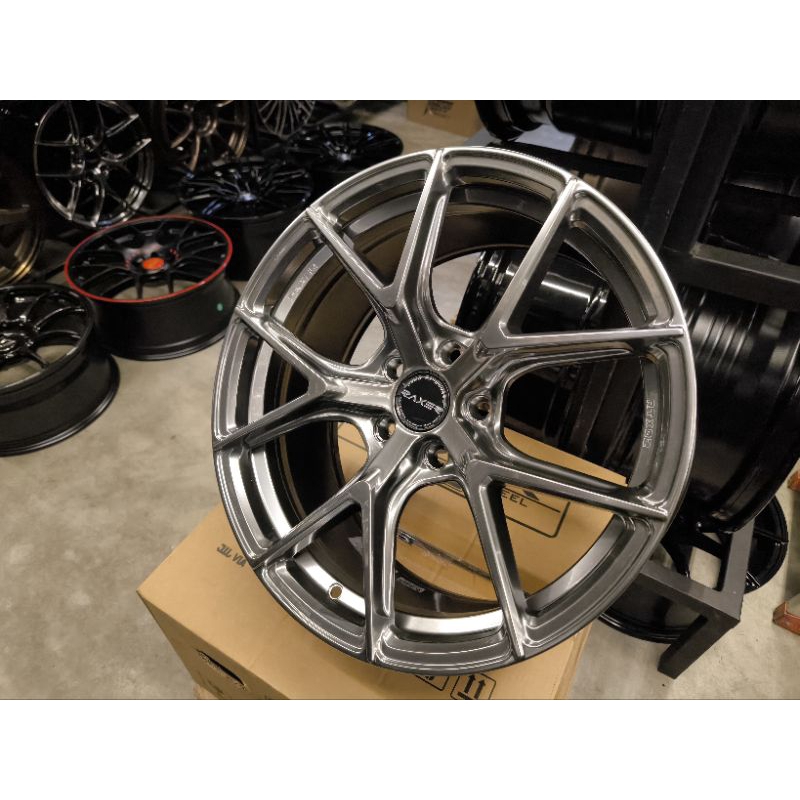 NEW SPORT RIM 18 INCH (4PCS) RAXER RTX02 GOLF JETTA MERCEDES A45 CLA180 ...