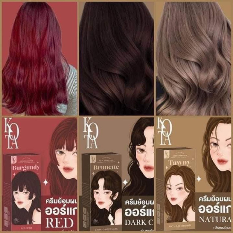 Kota hair colour 💯 organic halal | Shopee Malaysia