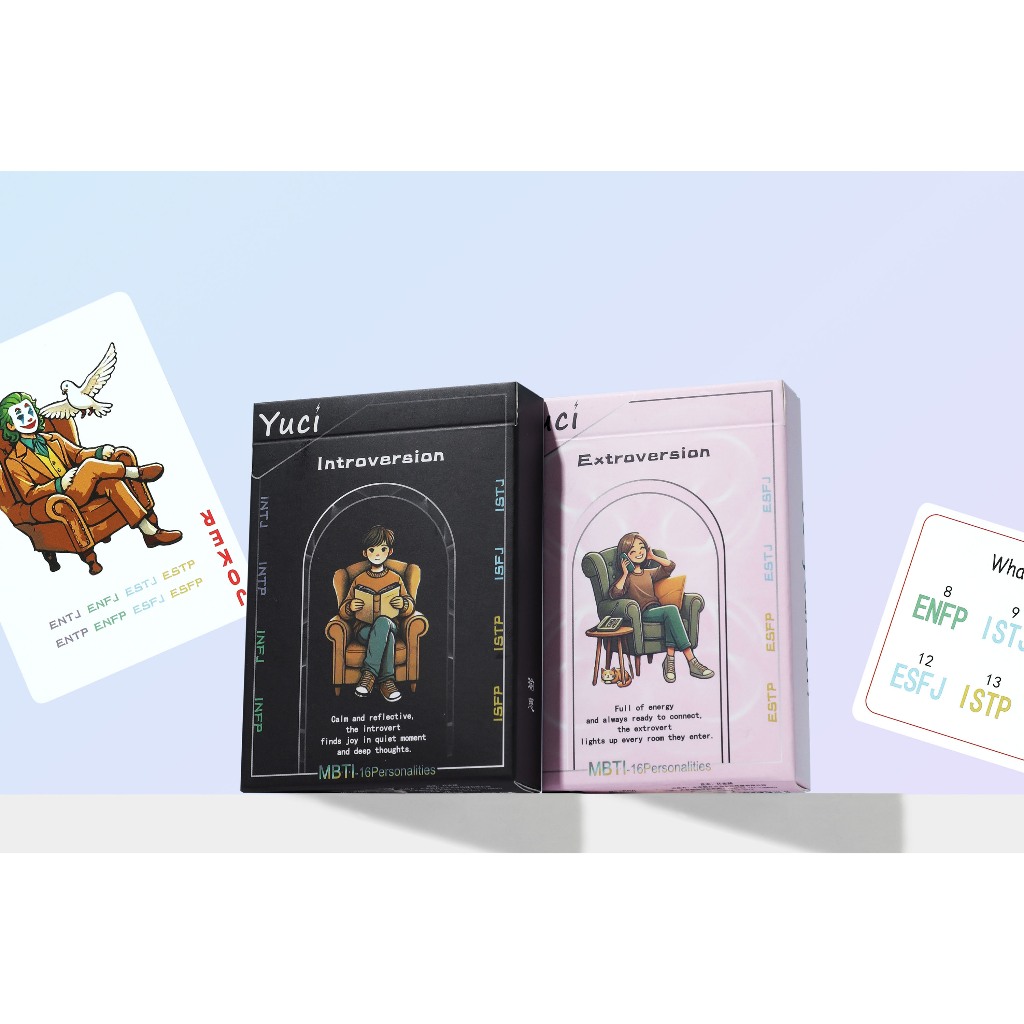MBTI 16 Personalities Playing Cards by Yuci | Shopee Malaysia