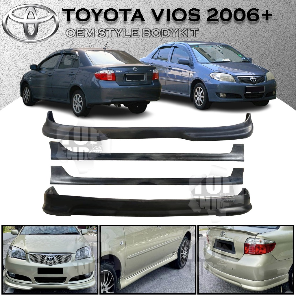 TOYOTA VIOS NCP42 VIOS 2006-2007 OEM FULLSET BODYKIT OE LOOK BUMPER ...
