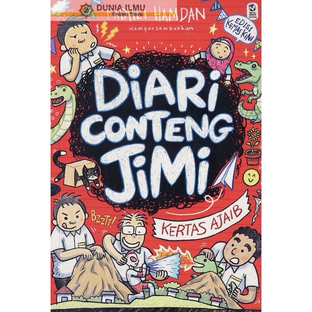 KOMIK M : DIARI CONTENG JIMI KERTAS AJAIB ( EDISI KEMAS KINI ) | Shopee ...