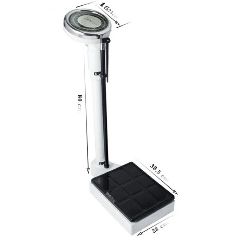 *SECOND HAND* 160kg Mechanical Weighing Scale With Height Measurement ...
