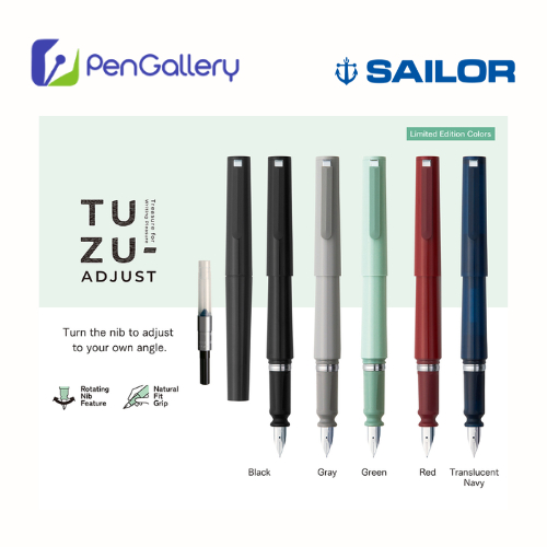 Sailor Tuzu Adjust Fountain Pen Fine Nib | Shopee Malaysia