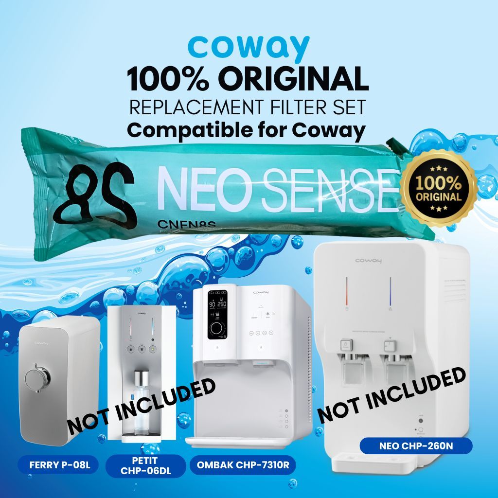 100% Original Neo Sense 8S Replacement Filter Coway Halal Untuk Penapis ...