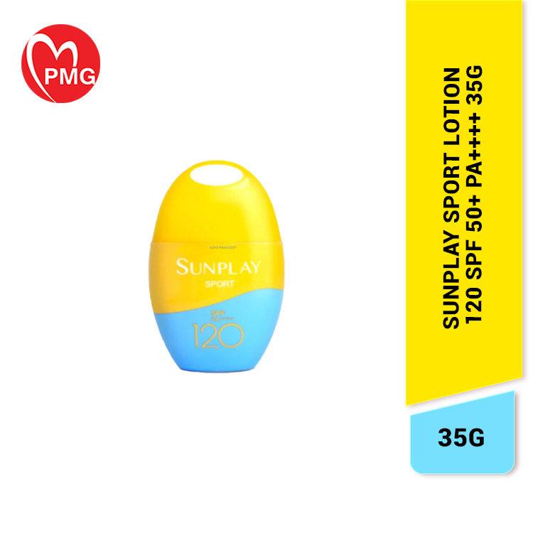 [PMG PHARMACY] Sunplay Sport Lotion 120 SPF 50+ PA++++ 35g | Shopee ...