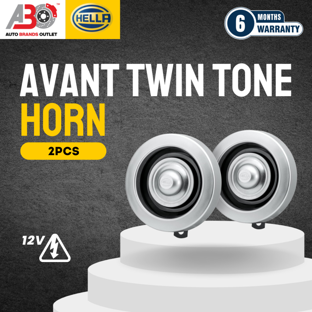 HELLA Avant Tone 12V Twin Tone Horn Set - 3CB 004 811-101 | Shopee Malaysia