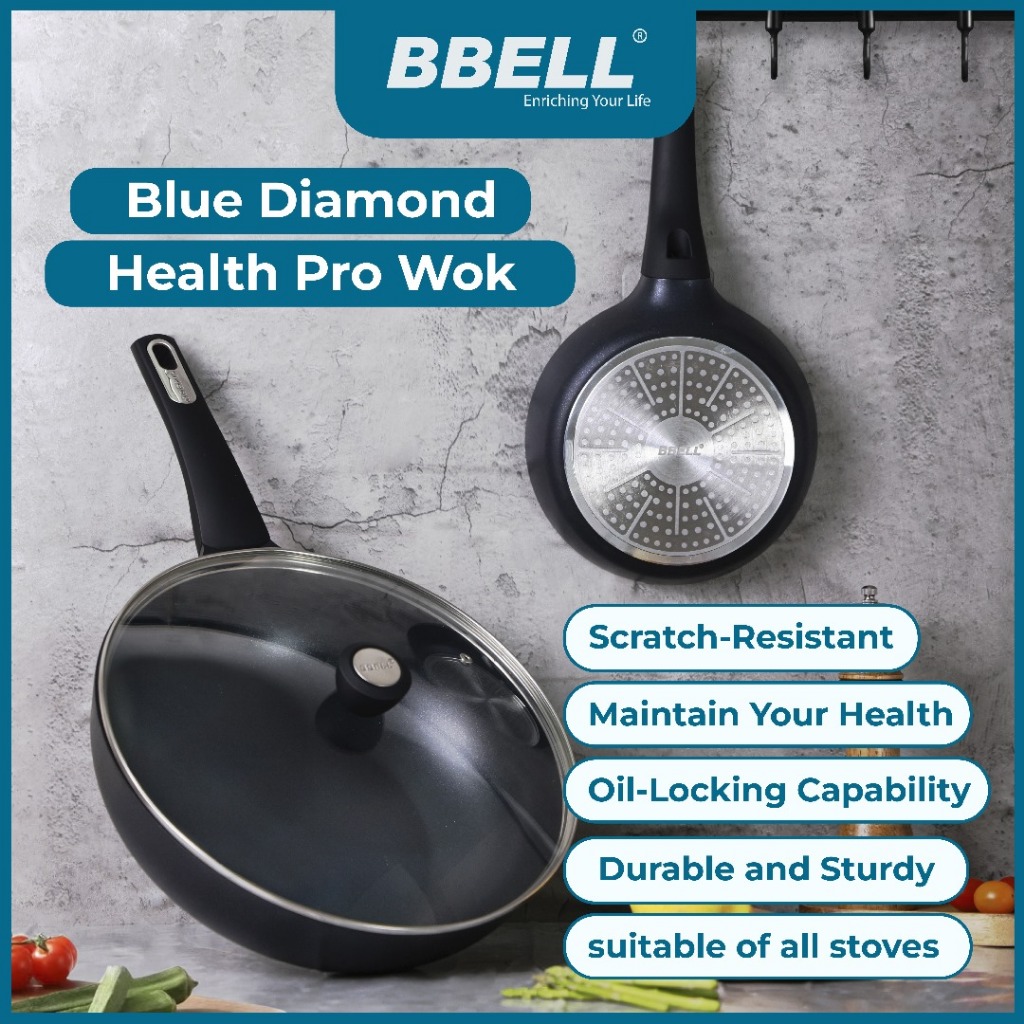 BBELL BLUE DIAMOND HEALTH WOK | Shopee Malaysia