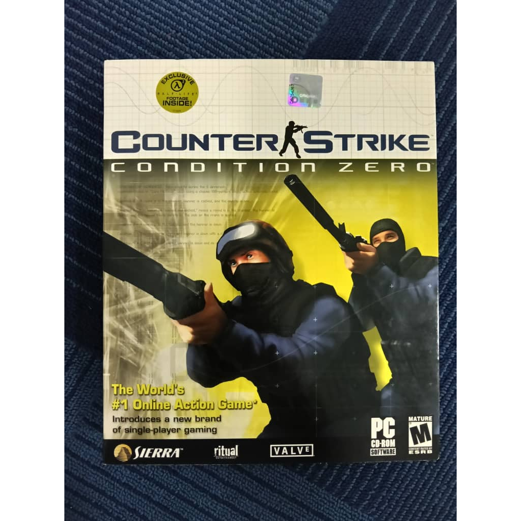 PC Game Counter Strike Condition Zero (CS:CZ) Disc (CD Game) | Shopee ...